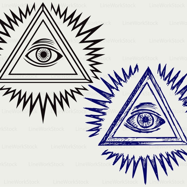 All Seeing Eye Svg - Etsy