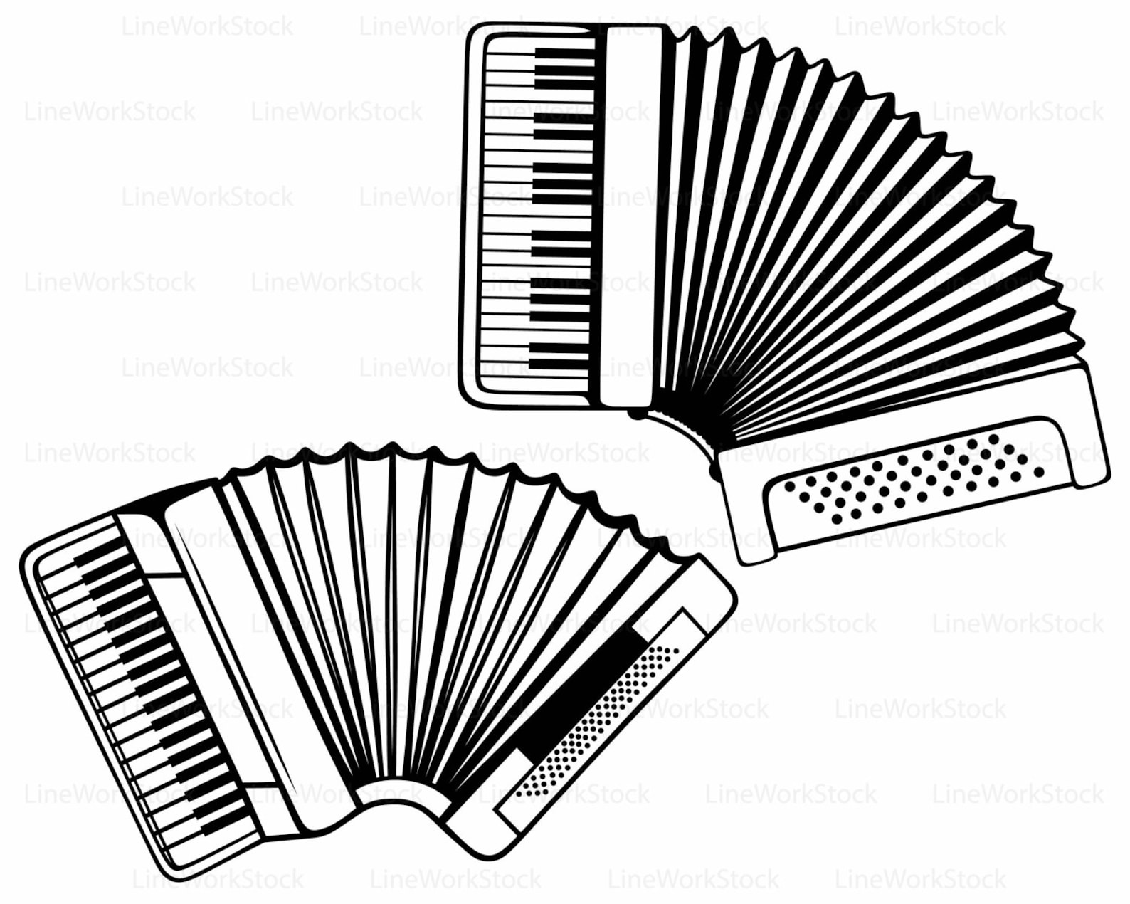 Accordion Svg/accordion Clipart/accordion Svg/accordion - Etsy