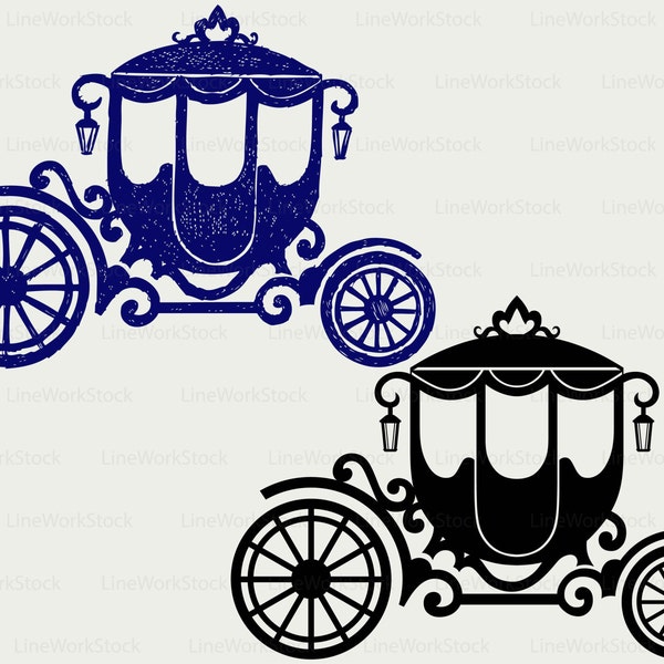 Carriage Silhouette - Etsy