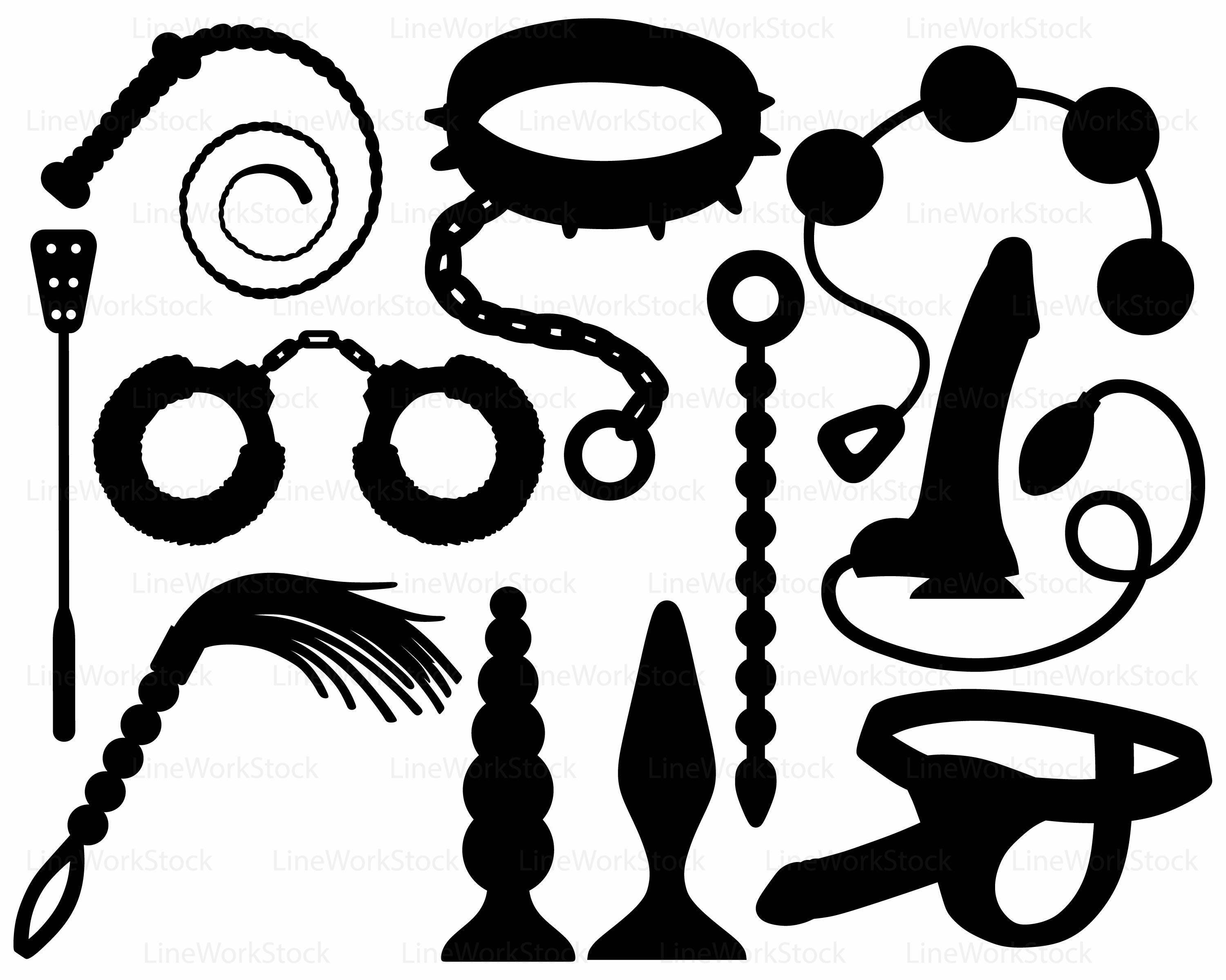 Intimate Toy Svg Dildo Clipart Dildo Svg Plug Silhouette Sex Etsy Uk