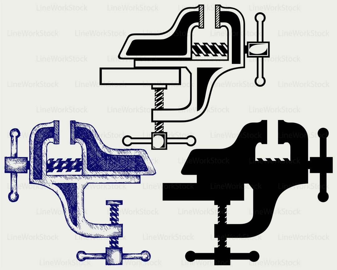 Vise Svg/vise Clipart/vise Svg/vise Silhouette/vise Cricut Cut Files ...