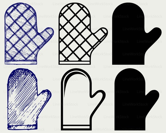 Oven Mitt Clipart