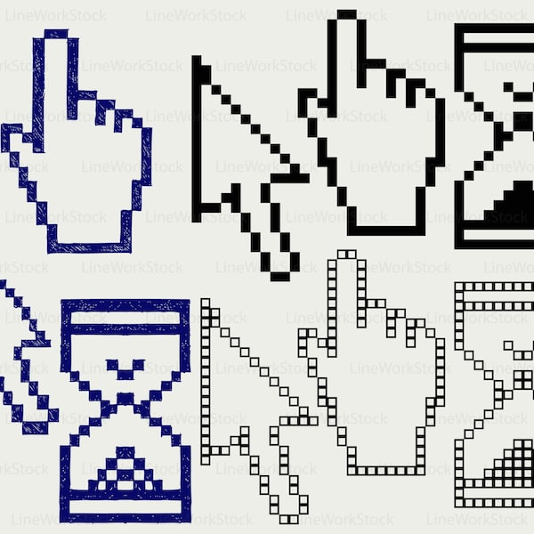 Pixel Art Svg - Etsy