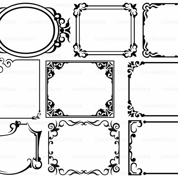 Scroll Monogram - Etsy