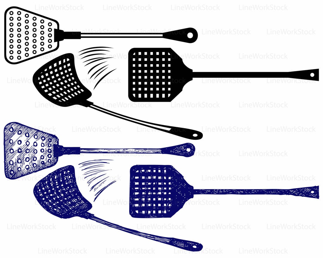 Fly Swatter Svg/swatter Clipart/swatter Svg/swatter Silhouette/swatter ...