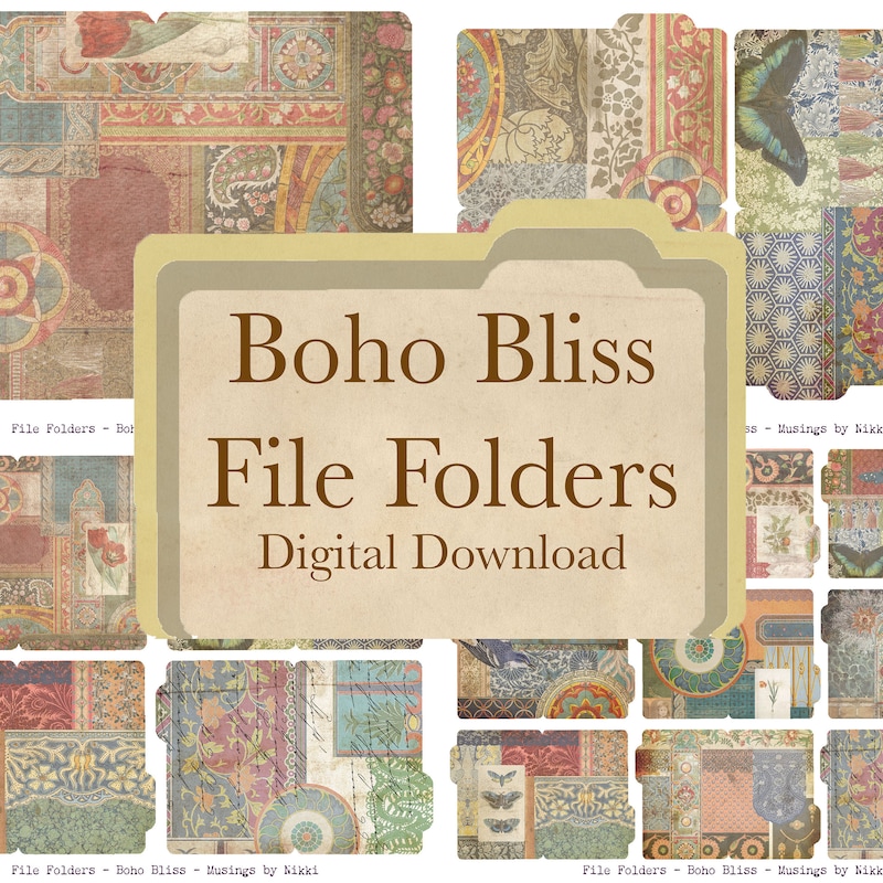 Decorative File Folders - Etsy