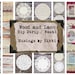 Wood and Lace Rip Strip Washi Tape Digital Ephemera - Etsy