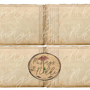 Field Notes and Field Record Cards Digital File - Nature Sketch and ...