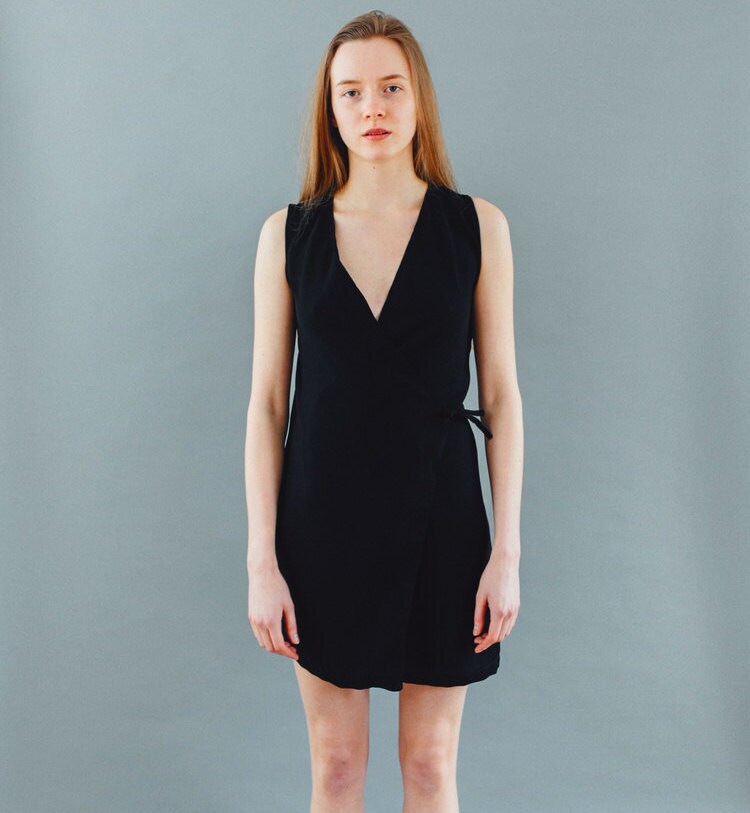 NAGI DRESS BLACK - Etsy