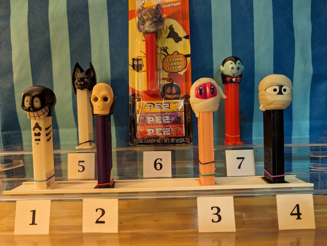 PEZ Dispensers ~ Bat, Mummy, Skull, Vampire ~ Retired And/or Vintage - Etsy