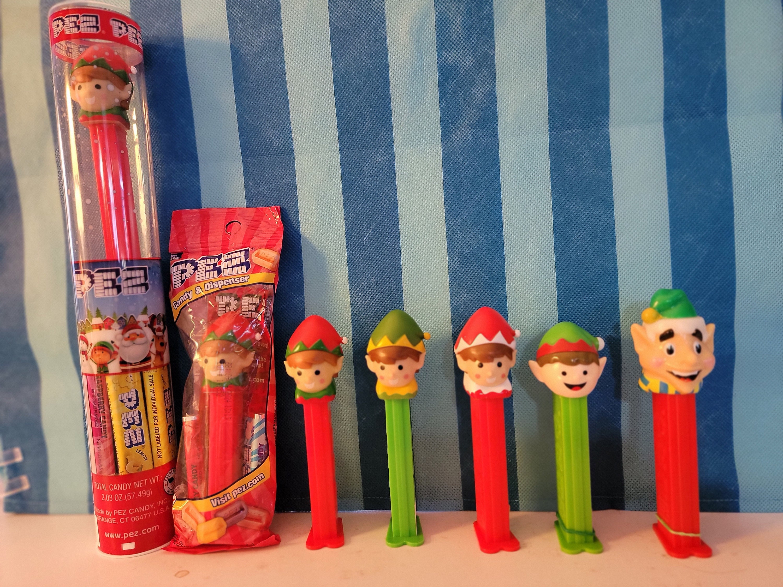 PEZ Dispensers ~ Holiday ~ Christmas ~ Elves ~ Retired And/or Vintage ...