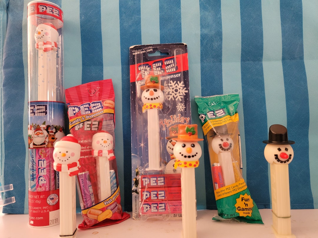 PEZ Dispensers ~ Holiday ~ Christmas ~ Snowmen - Etsy