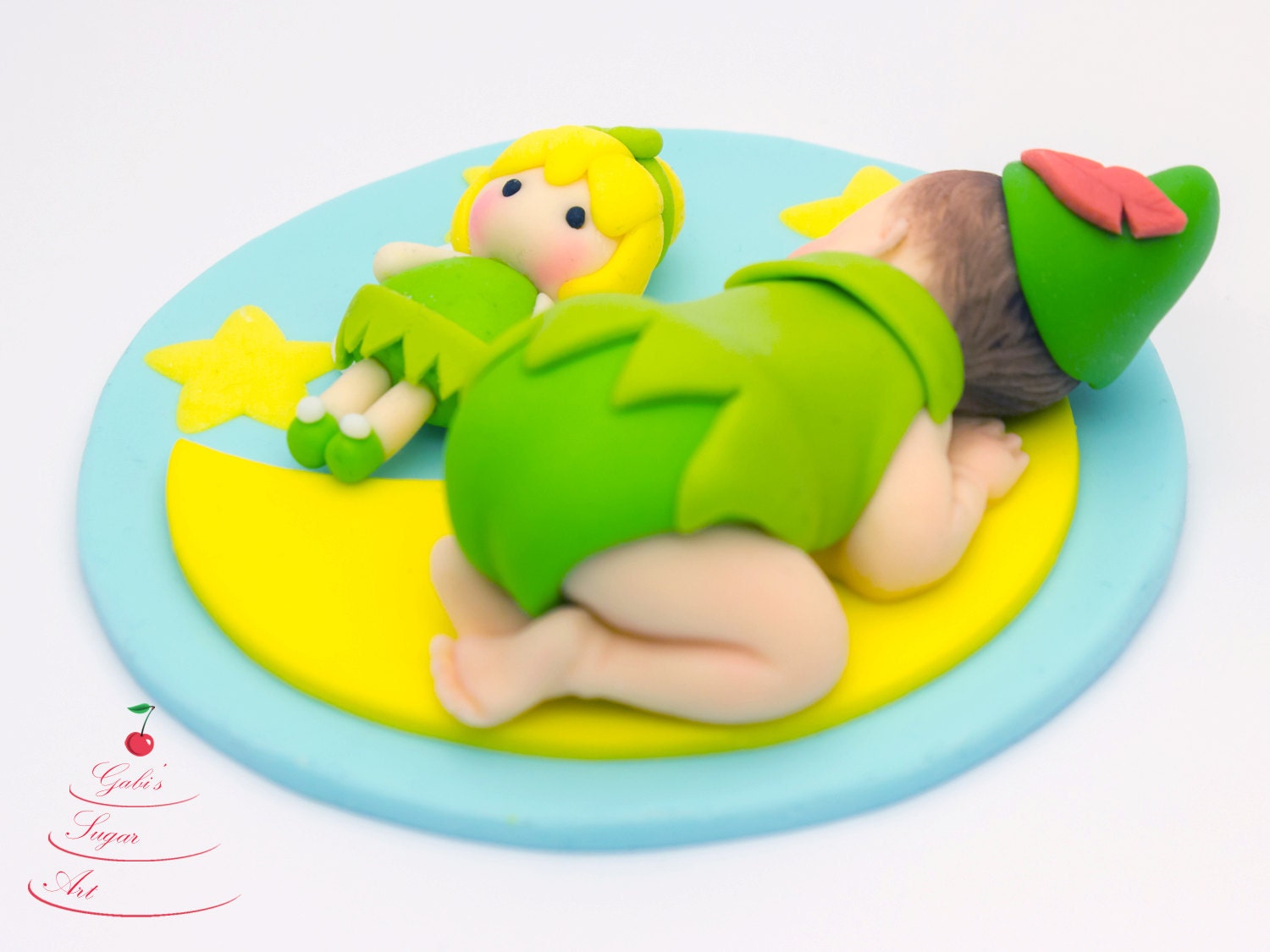 Peter Pan Cake Topper Baby Shower Baby Fondant Cake Etsy Peter Pan Cake Topper Baby Shower Baby Fondant Cake Etsy