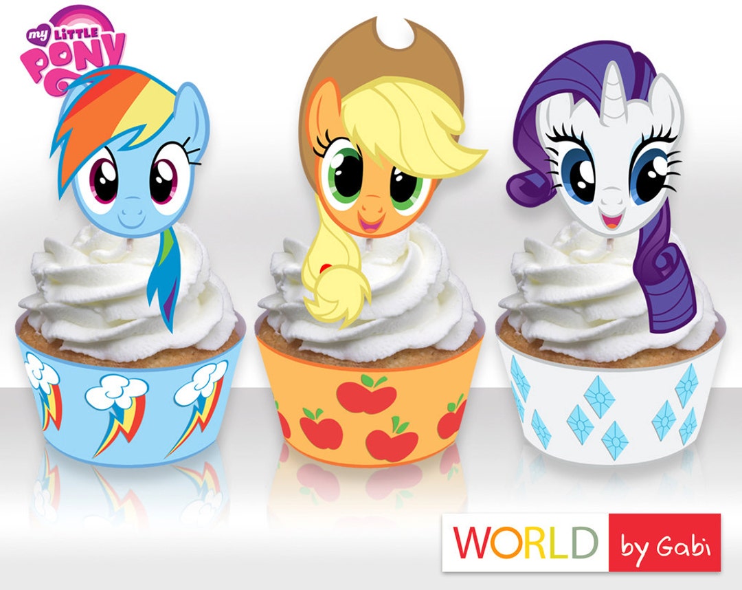 My Little Pony Toppers | My Little Pony Wrappers | My Little Pony ...
