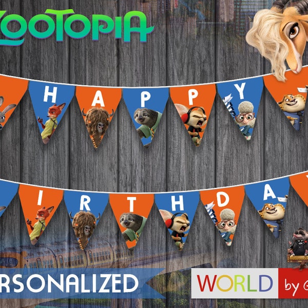 Zootopia - Etsy
