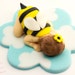 Fondant Baby Cake Topper | Baby Bee Cake Topper | Baby Shower Cake ...