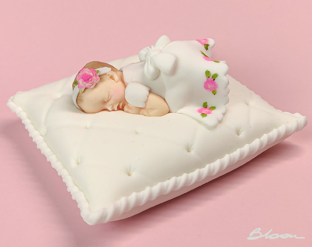 Christening Baby Cake Topper | Baby Cake Topper | Baptism Baby ...