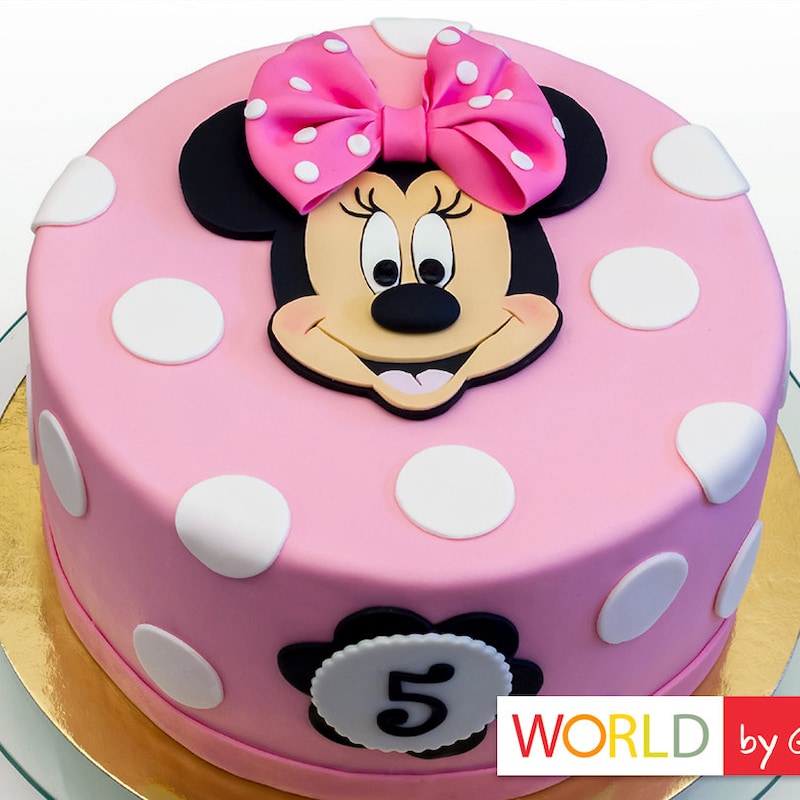 Minnie Mouse Cake Topper - Etsy