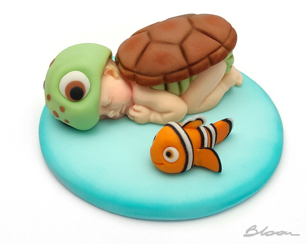 Baby Turtle | Nemo Topper | Baby Topper | Squirt Topper | Finding Nemo ...