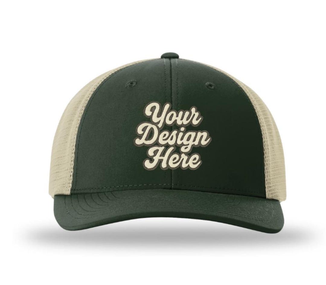 Richardson 173 Hood River Cap | Custom Embroidery | Text Embroidery ...