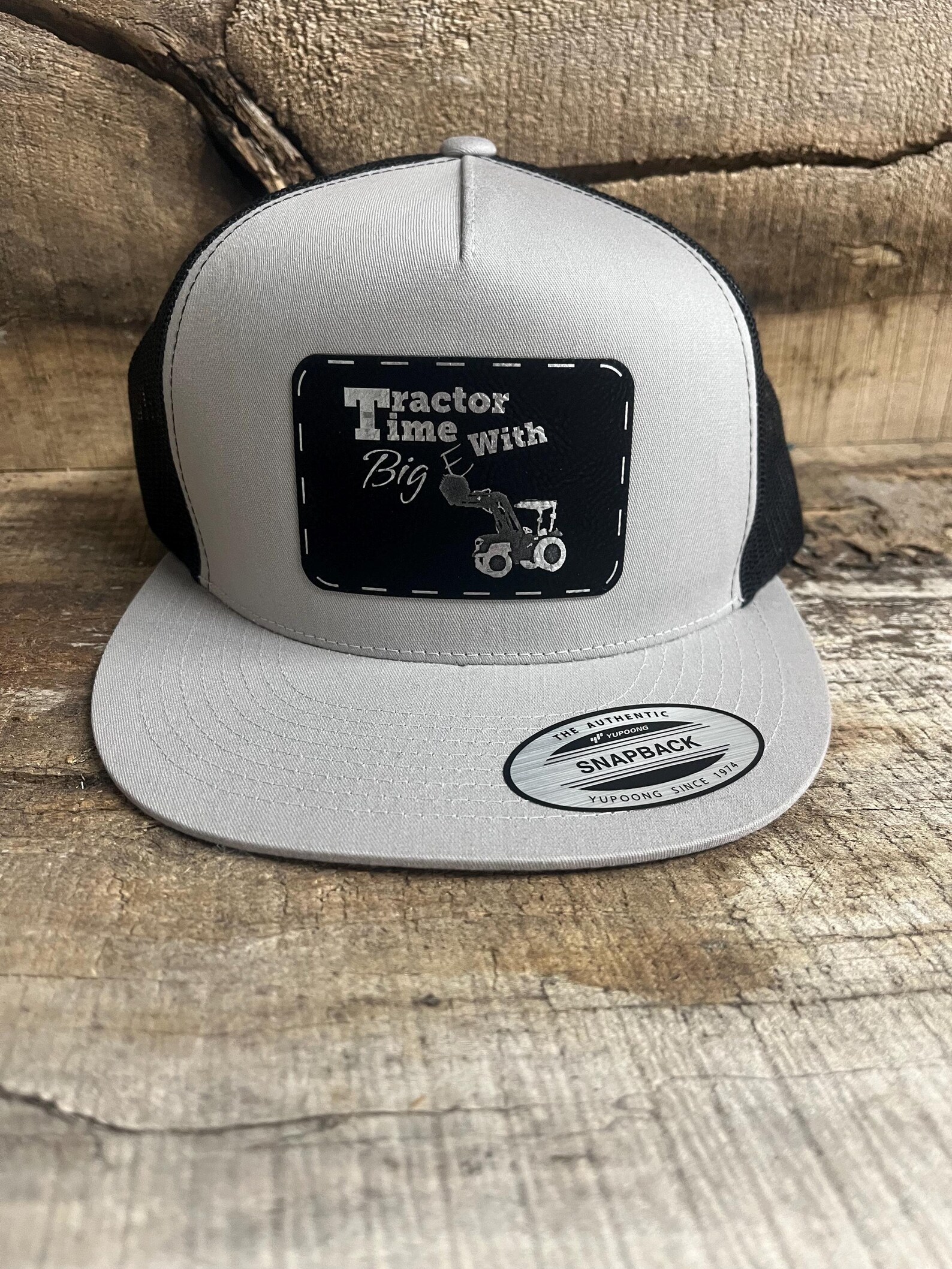 YP Classics 6006 Five-panel Classic Trucker Cap With Custom Leatherette ...