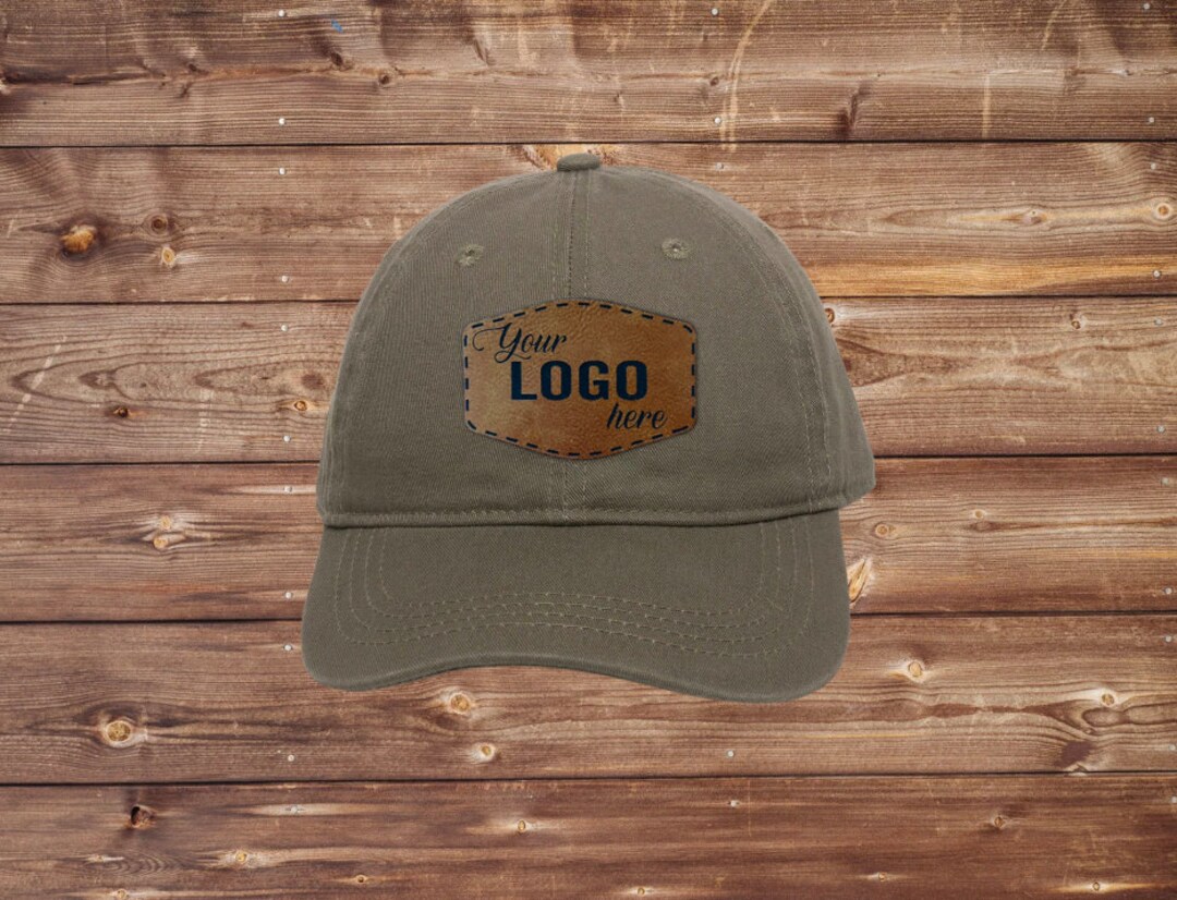 Outdoor Cap GWT-111 Garment Washed Dad Cap With Custom Leatherette ...