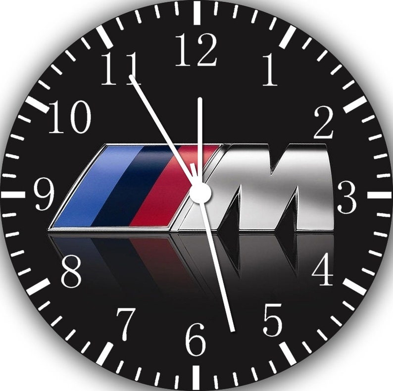 BMW M Series Frameless Borderless Wall Clock X06 Nice For | Etsy