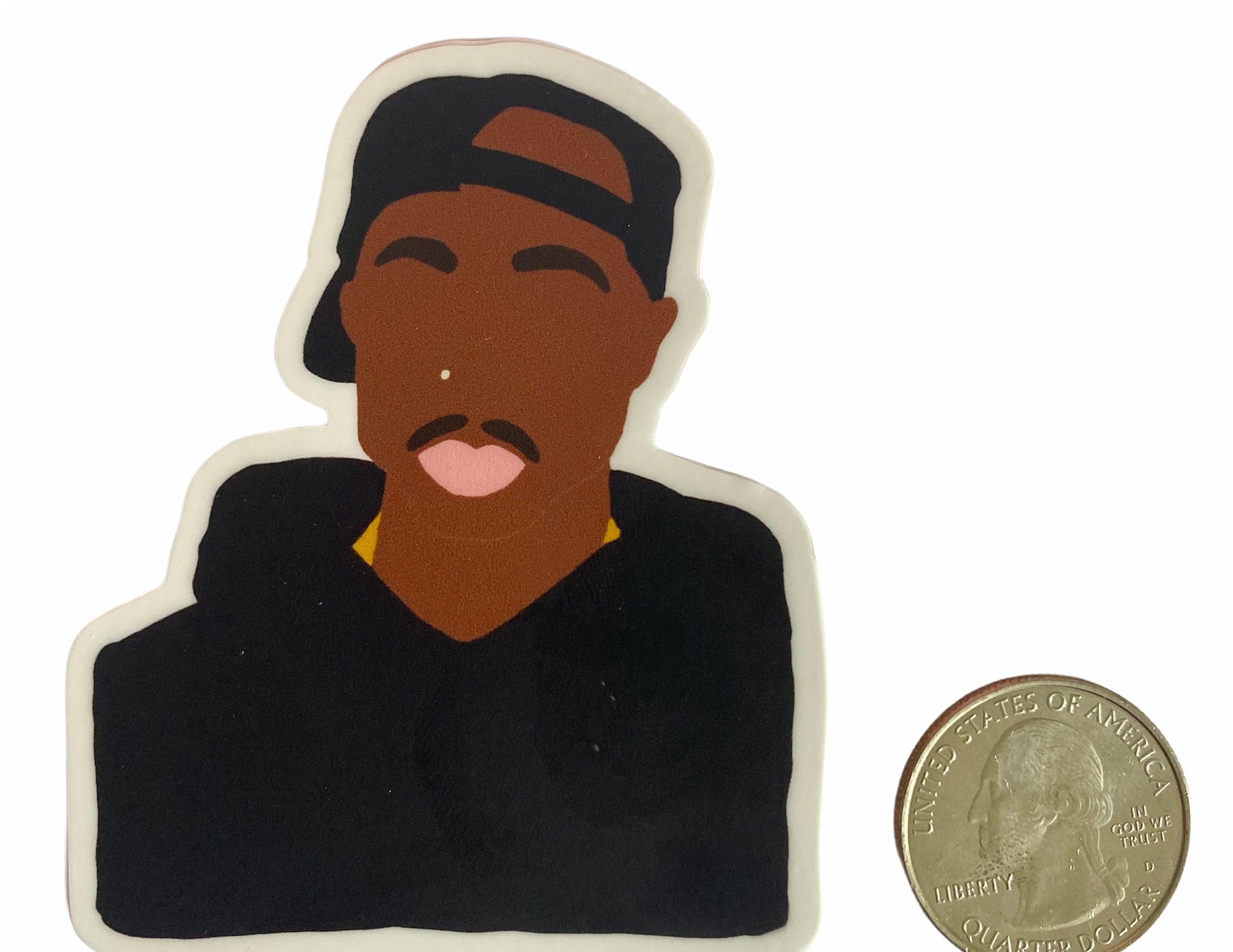 2pac Sticker Tupac Shakur Makaveli Digital Underground - Etsy