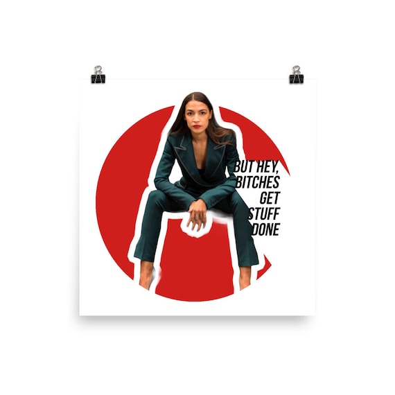 AOC Print Alexandria Ocasio-cortez Quote Poster AOC - Etsy
