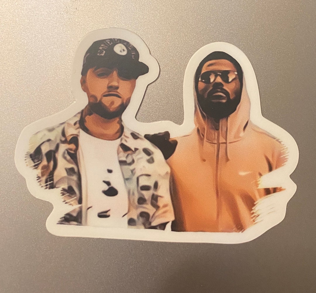 Mac Miller & Schoolboy Q Sticker - Etsy