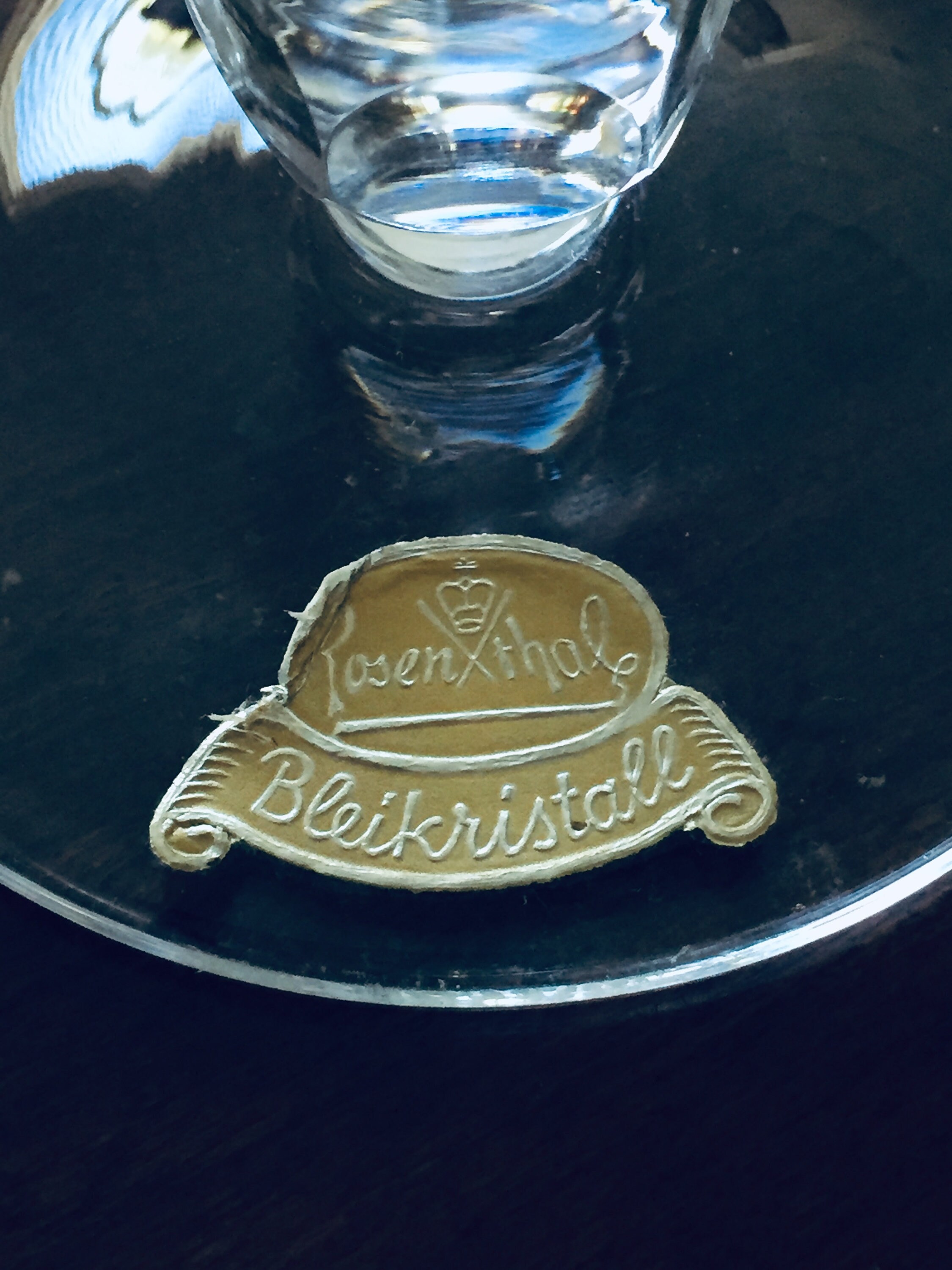 Vintage Rosenthal Etched Glasses Orchid Pattern - Etsy