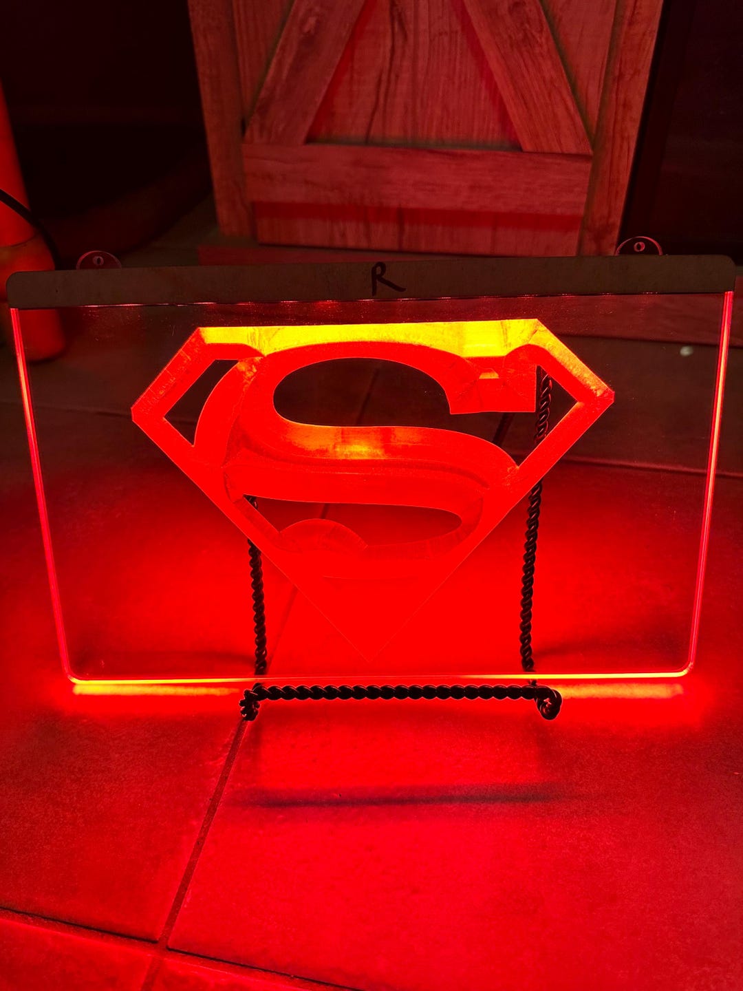 Superman Neon Style LED Light - Etsy