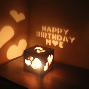 Personalized Birthday Gift Magic Box Gift Ideas Happy | Etsy