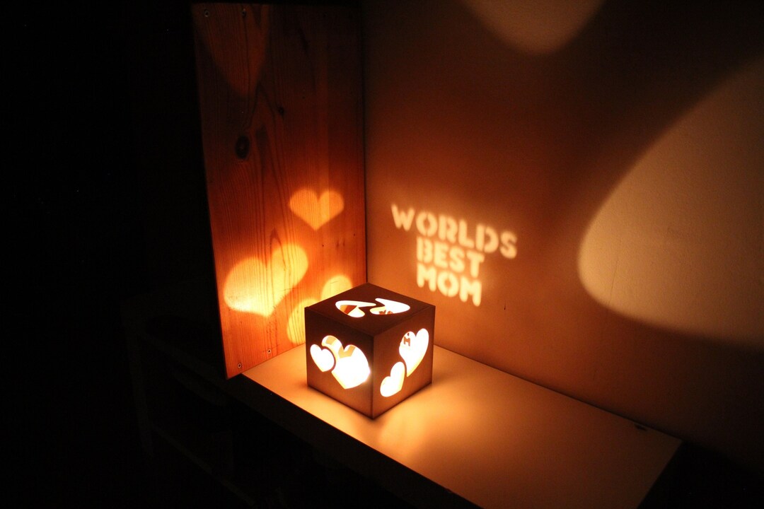 Light up Message Box for Mom Personalized, Christmas Mothers Day Gift ...