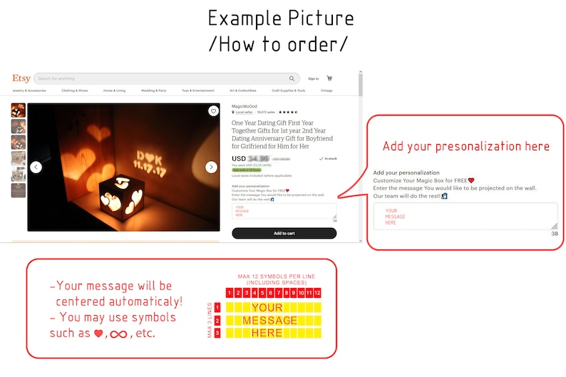 Will You Marry Me Surprise Message Box, Personalized Marriage Proposal ...