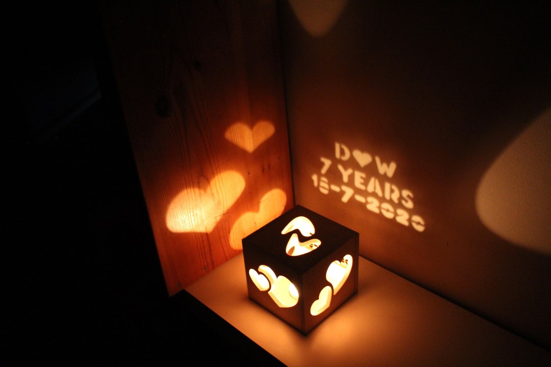 Seven Year Anniversary Gift For Him For Her 7 Year Etsy