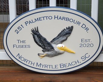 Custom Signs Outdoor Beach House Name Wood by greencottagedesign