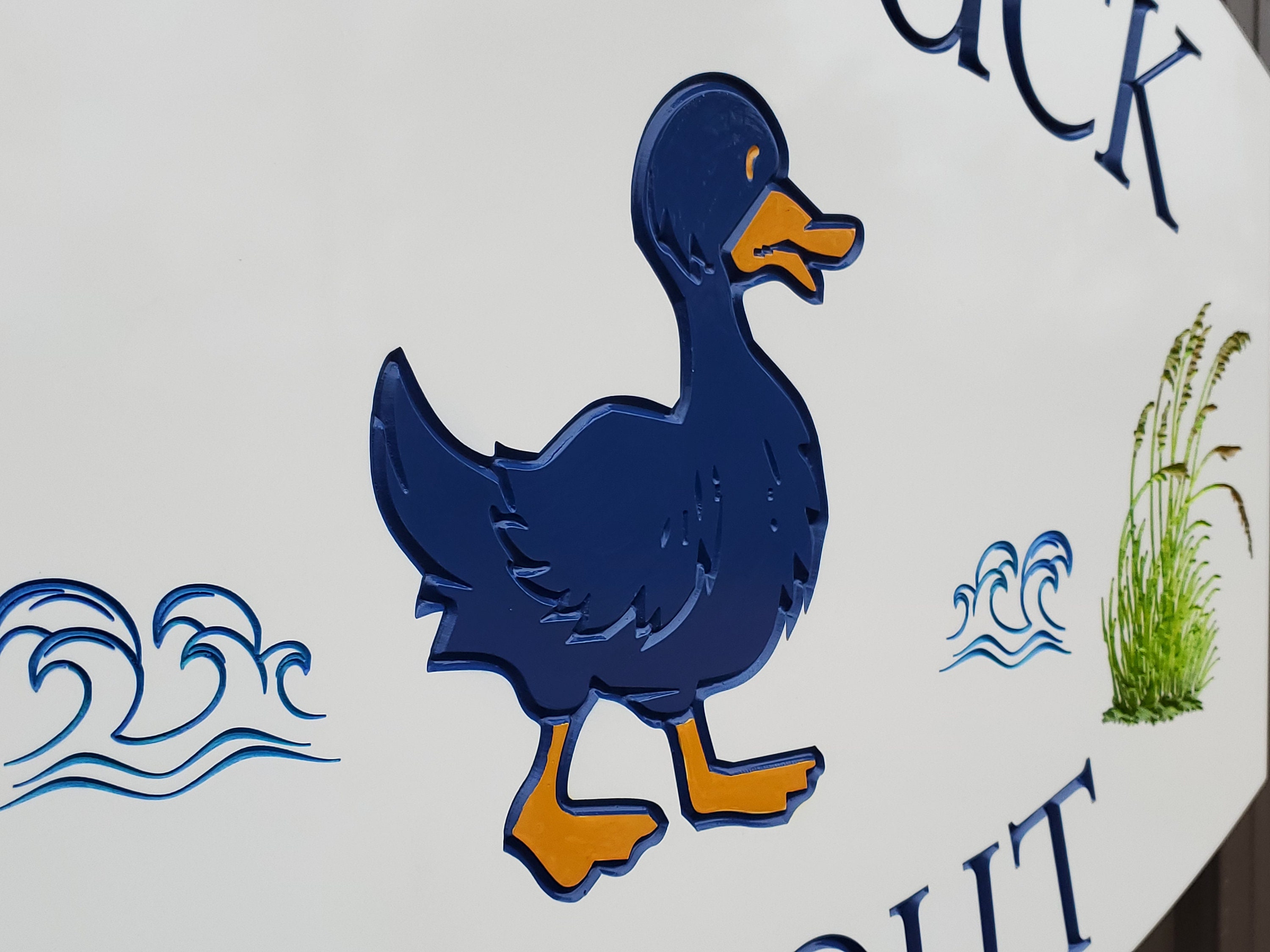 Large Beach House Rental Name Signs Custom Carved Outdoor PVC | Etsy