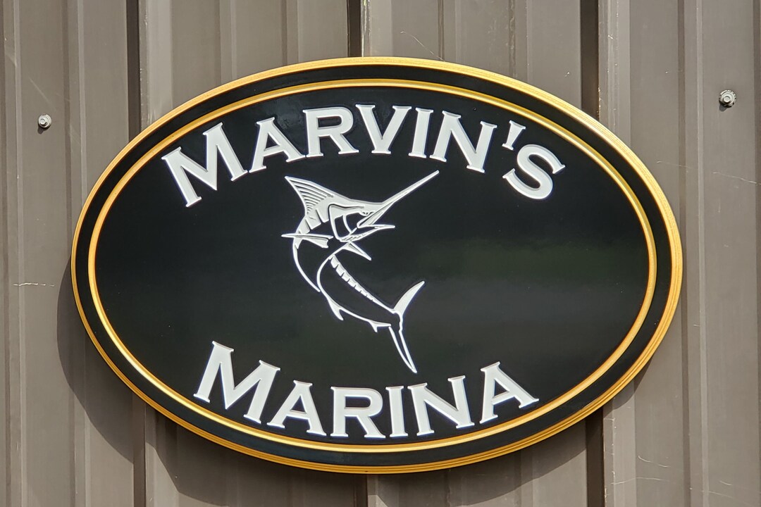 Personalized Marina Signs Beach House Name Plaque Swordfish - Etsy