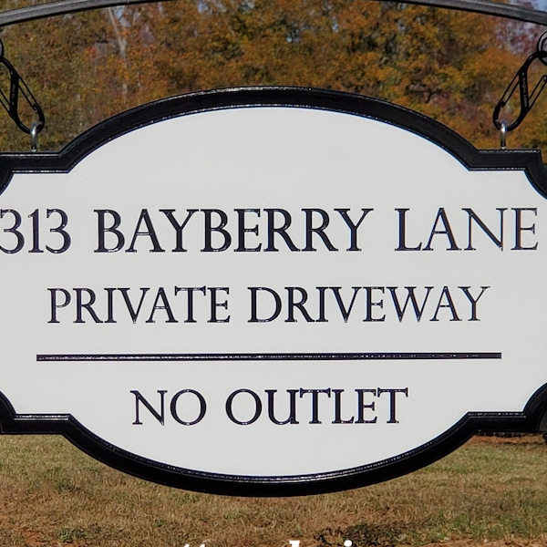 Driveway Sign - Etsy