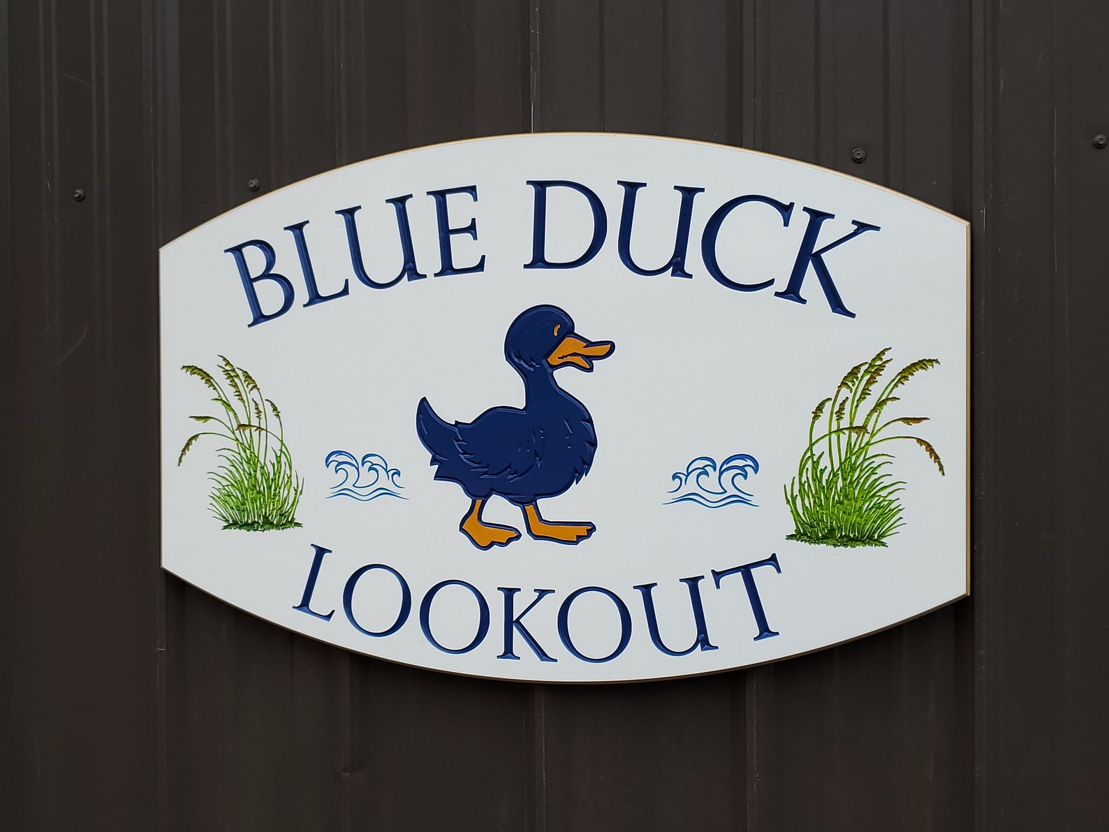 Large Beach House Rental Name Signs Custom Carved Outdoor PVC | Etsy