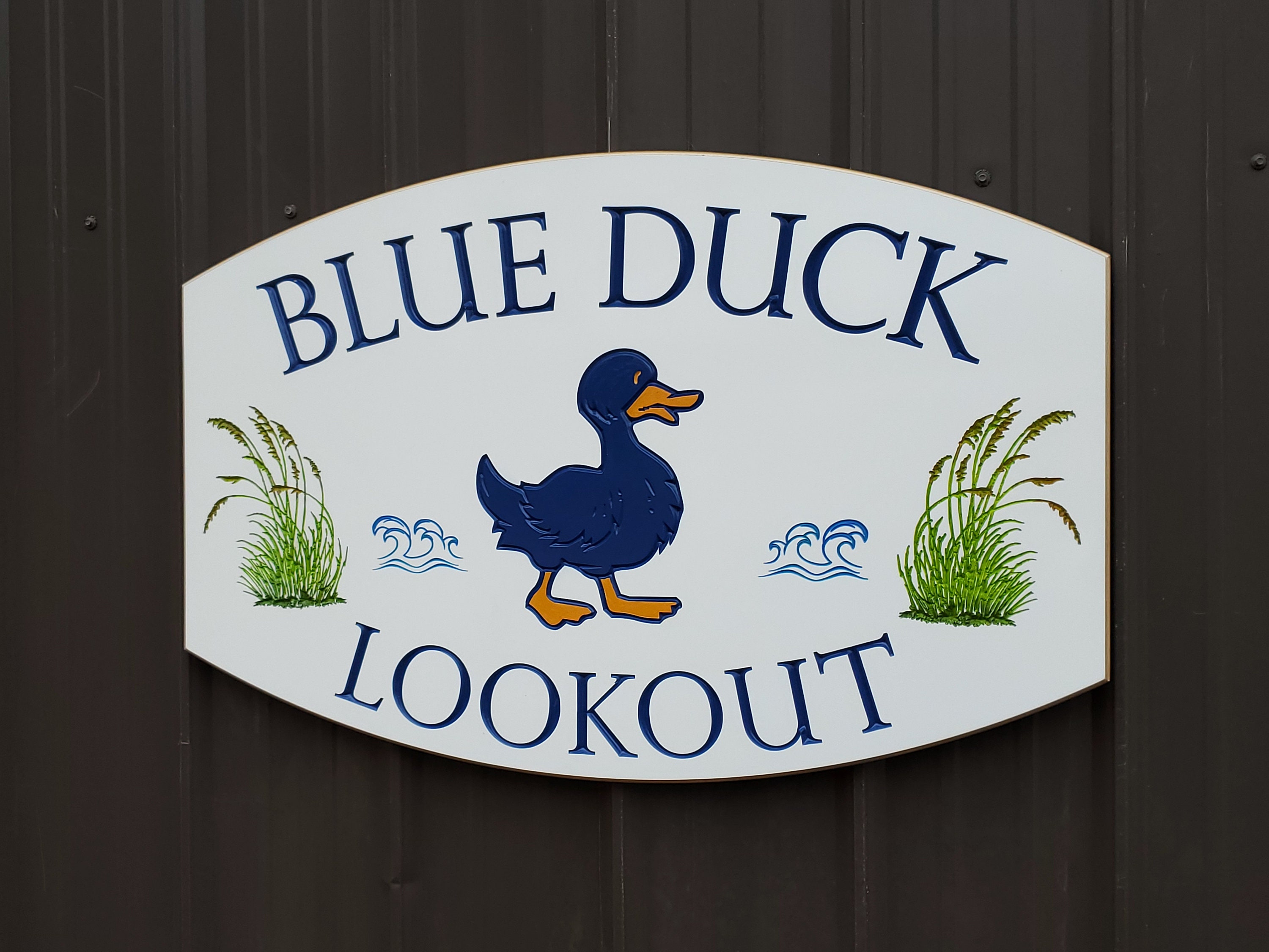 Large Beach House Rental Name Signs Custom Carved Outdoor PVC | Etsy