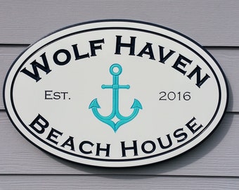 Outdoor Beach House Signs - Etsy