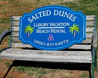 Beach Rental Sign - Etsy