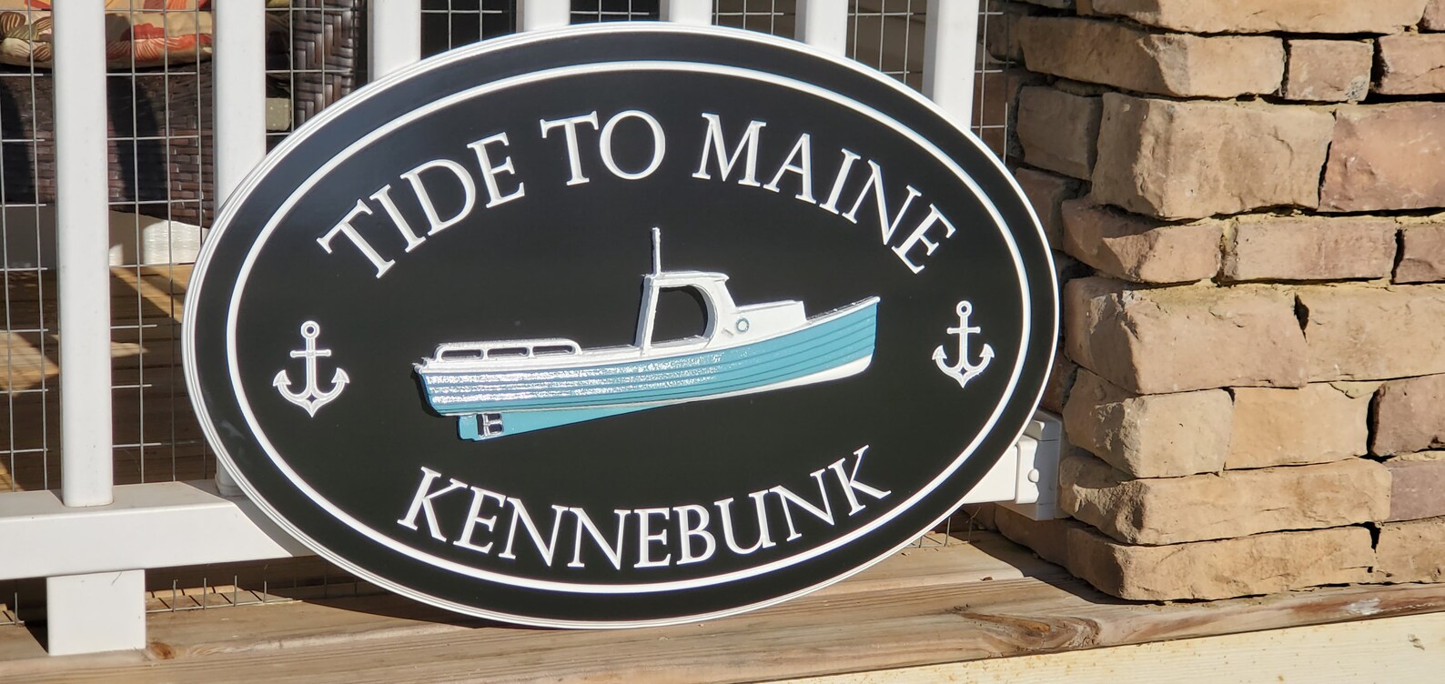 Fishing Boat Carving Sign Outdoor Cottage Name Sign PVC - Etsy