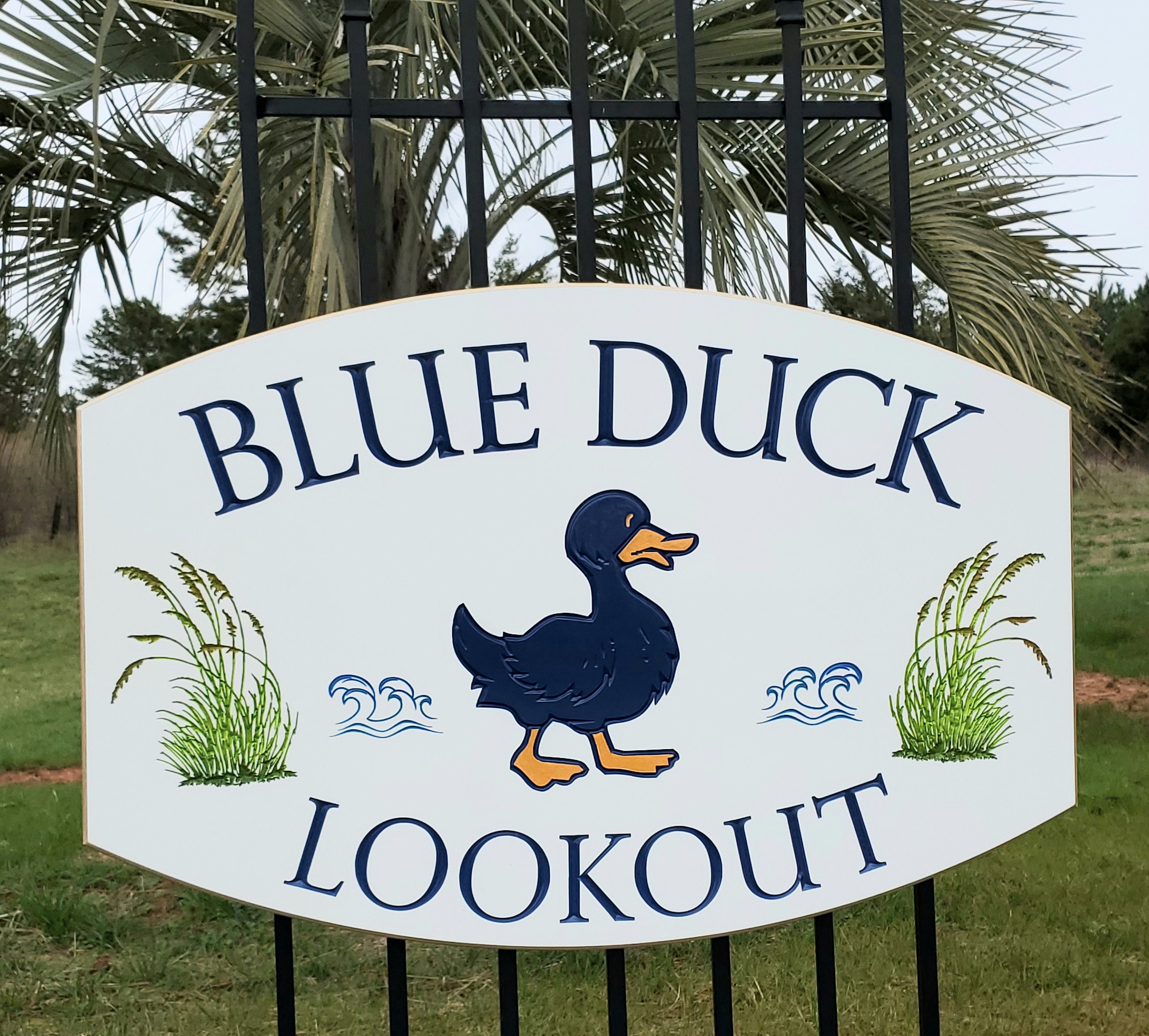 Large Beach House Rental Name Signs Custom Carved Outdoor PVC | Etsy