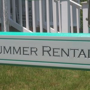 Vrbo Beach House Name Property Signs Coastal Rental Signs | Etsy