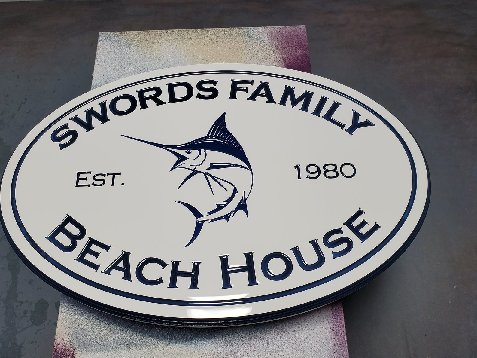 Outdoor PVC Waterproof Personalized Gift Sign Custom | Etsy