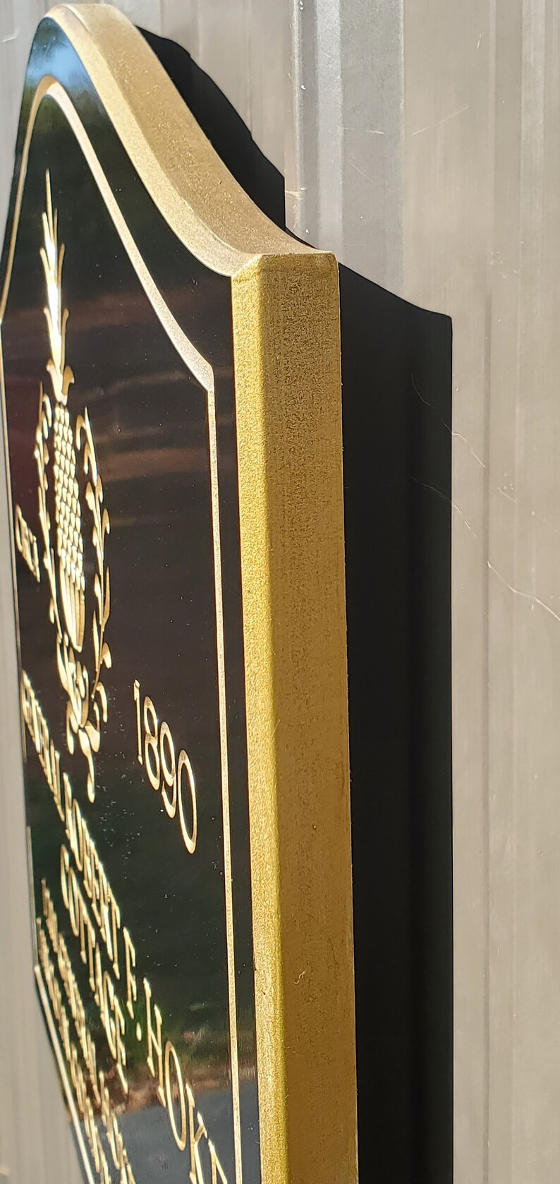 Circa Year Historic House Sign Historical Property Pineapple - Etsy