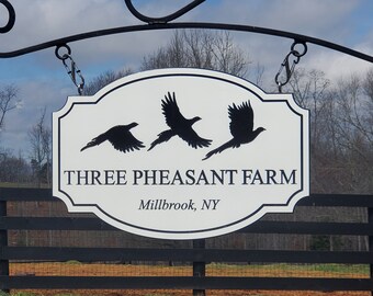 Estate Entrance Sign - Etsy
